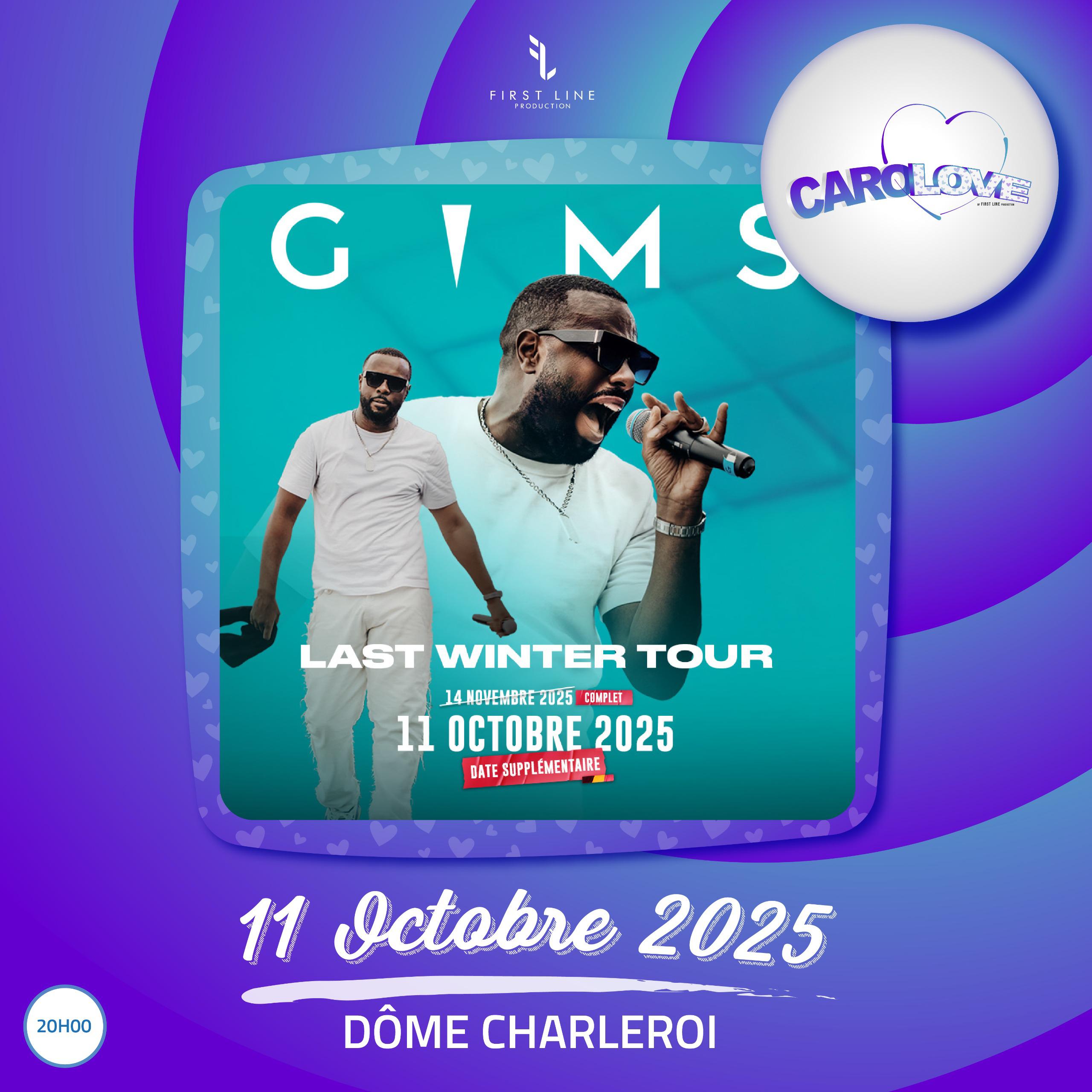 Gims Last Winter Tour - Gims | Saison 2026 (Archives) | CaroLol Festival